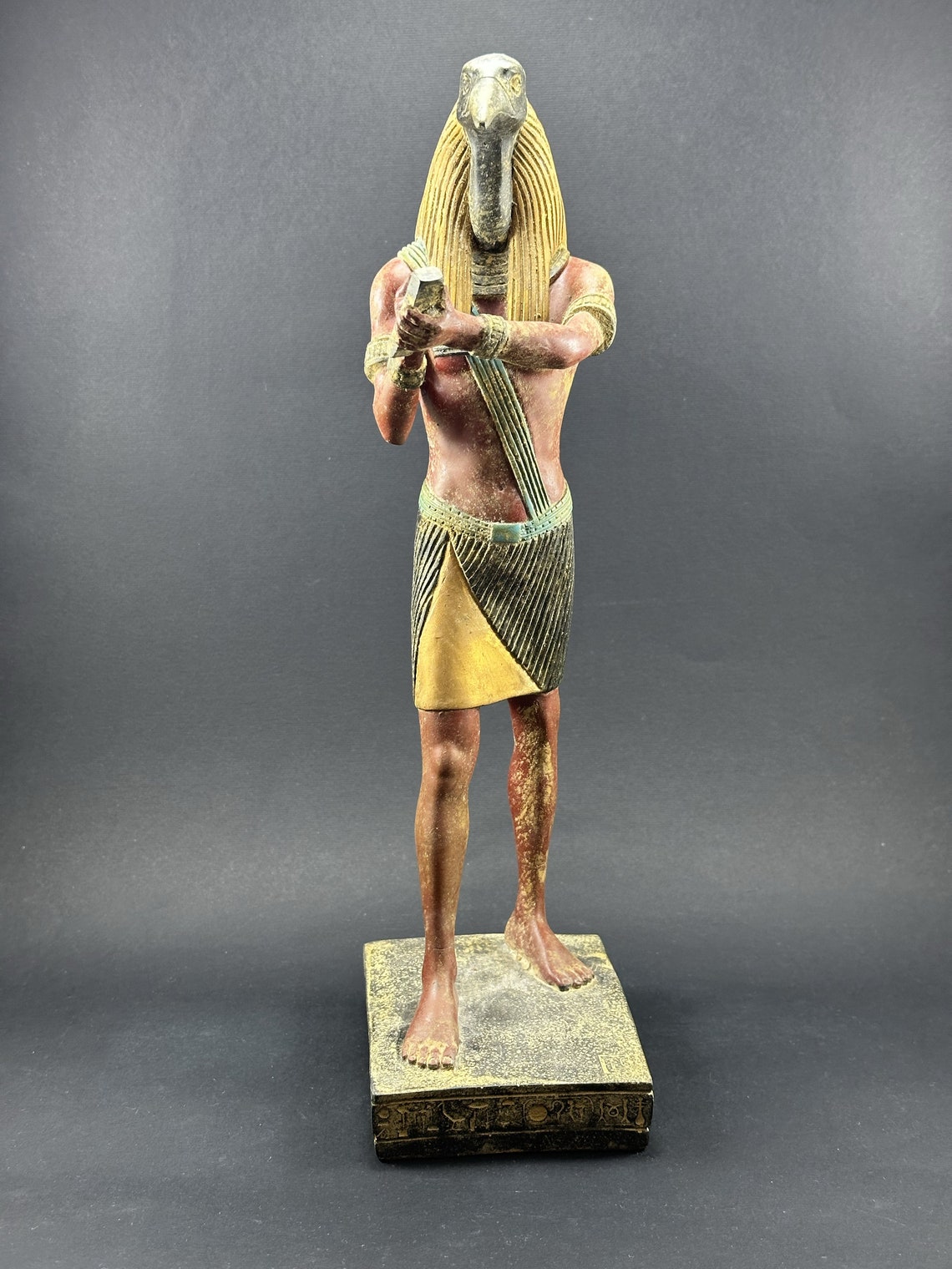 Egyptian God Thoth Statue Deity of Wisdom and Writing in Ancient Egypt ...