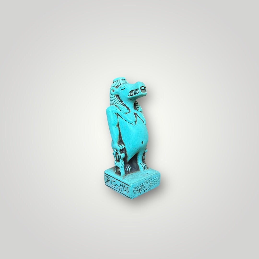 Taweret Hippo Egyptian Goddess goddess of Childbirth Statue Made in ...