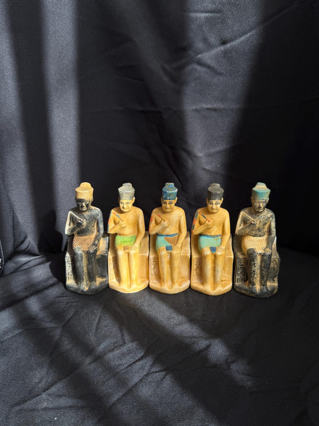 Pharaoh Khufu Statue the Great Pyramid Builder Replica Khufu Statue ...