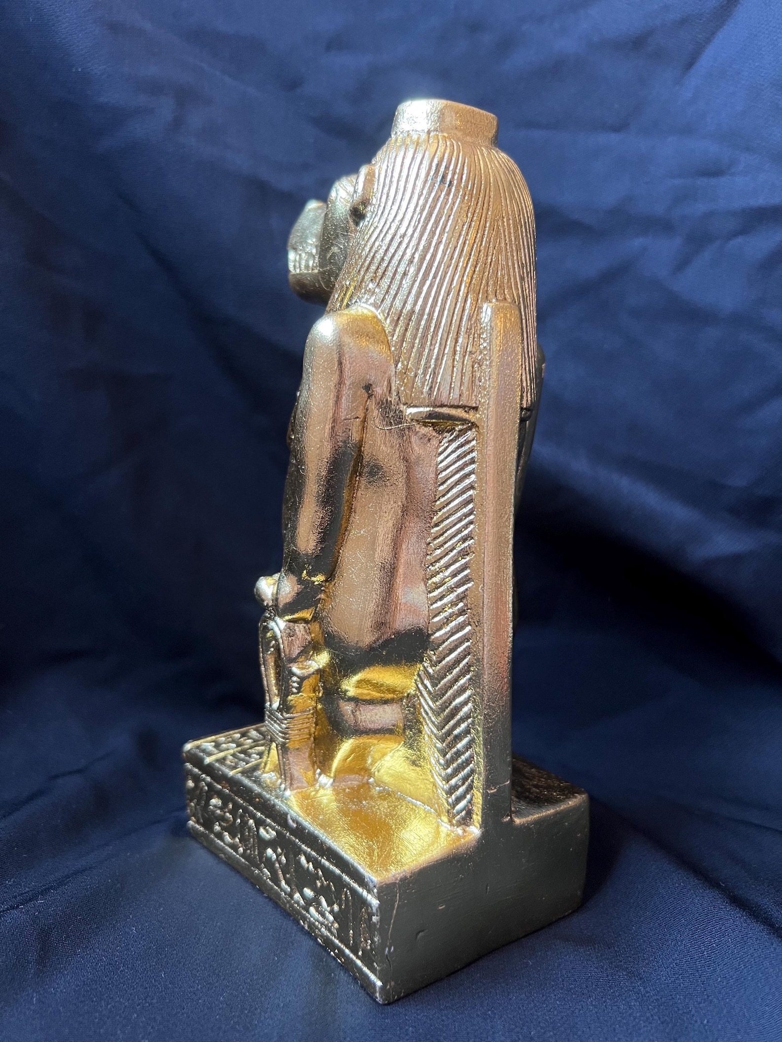 Taweret Hippo Egyptian Goddess of Childbirth Statue Taweret Hippo ...