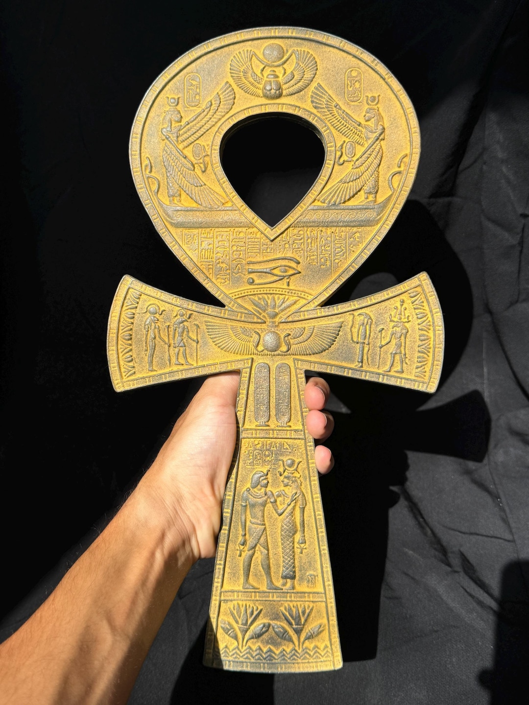 Ankh Key of Life Egyptian Replicas With Pharaonic Symbols Cross Key ...