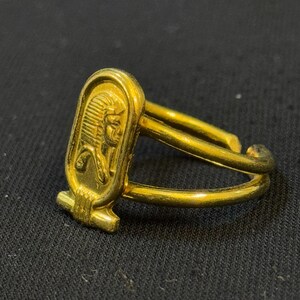 Tutankhamun Pharoah Signet Ring Revival Jewelry Unique Egyptian Ring ...
