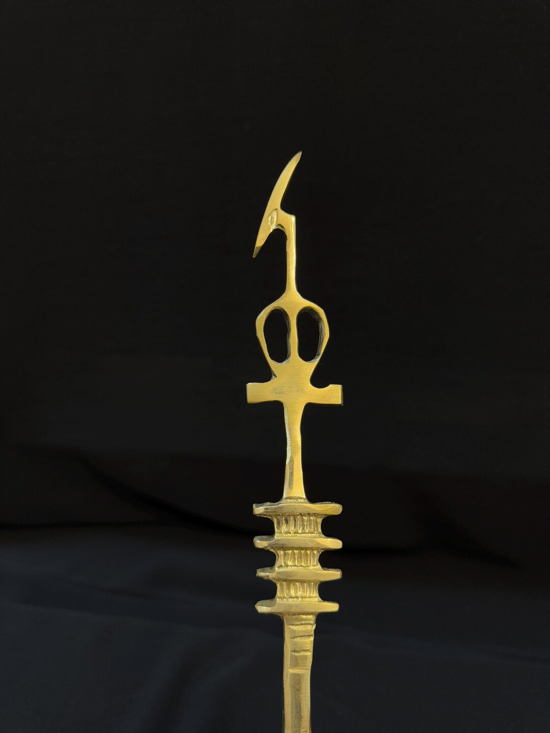 Was Scepter of the God Ptah With Ankh Key of Life Symbol of Power and ...
