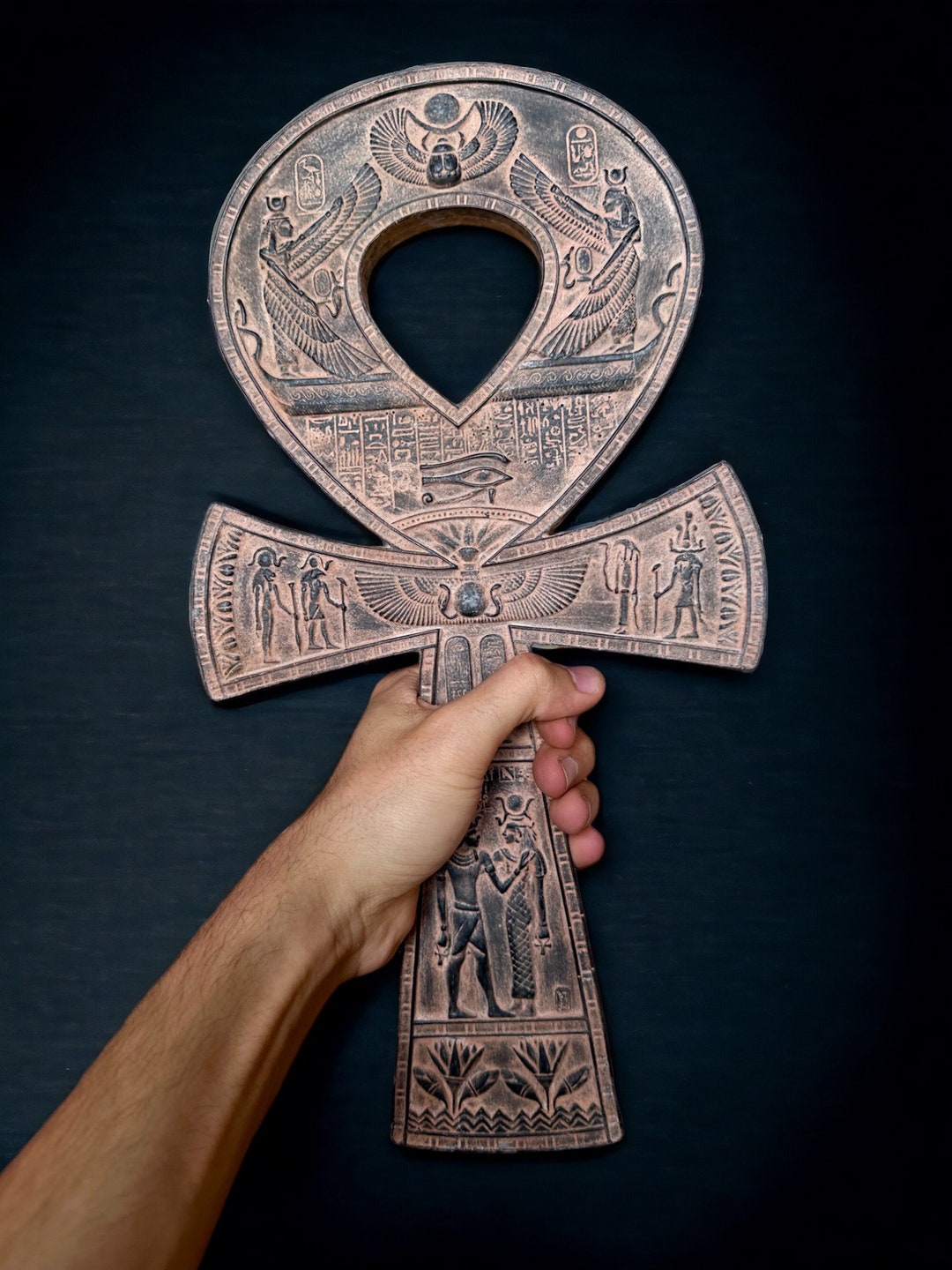 Large Ancient Egyptian Ankh Key of Life Hanging for Decoration Cross ...