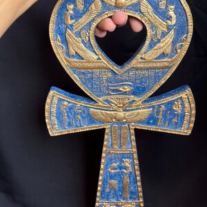 Key of Life Ankh With Pharaonic Symbols Home Decor Egyptian Altar ...