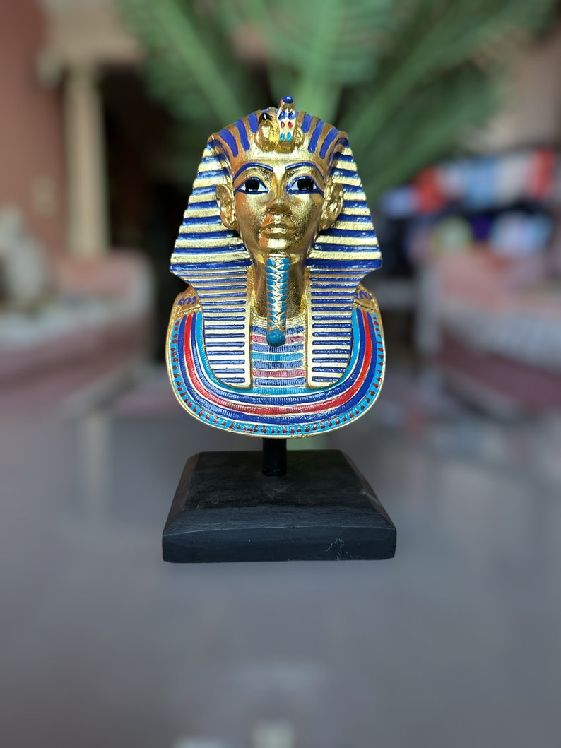 Egyptian Replica King Tutankhamun Mask the Powerful King Made - Etsy