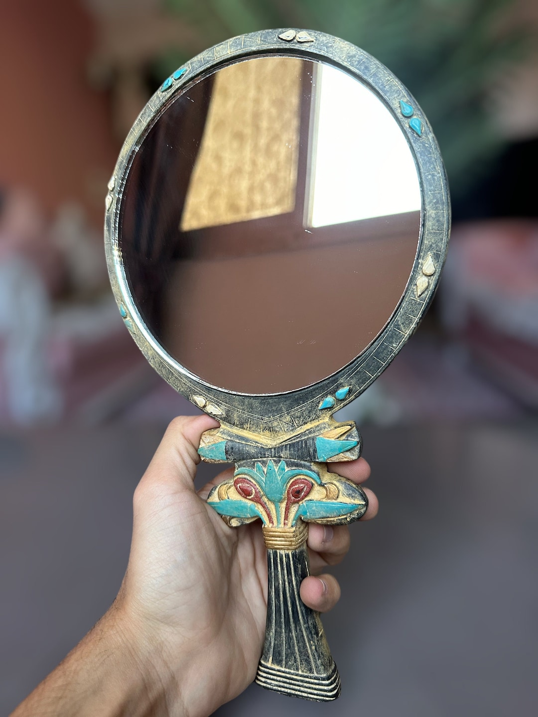 Fabulous Ancient Egyptian Mirror Amazing Gift for Birthday and Wedding ...