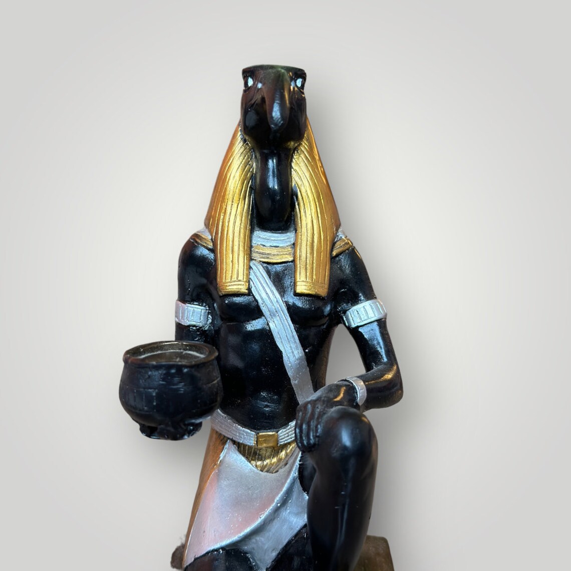Thoth Unique Egyptian Statue of God Thoth God of Knowledge and Wisdom ...