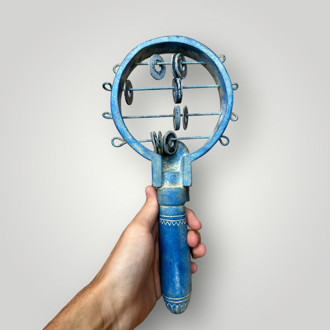 Gorgeous Sistrum of Goddess Sekhmet Musical Instrument Great Sound ...