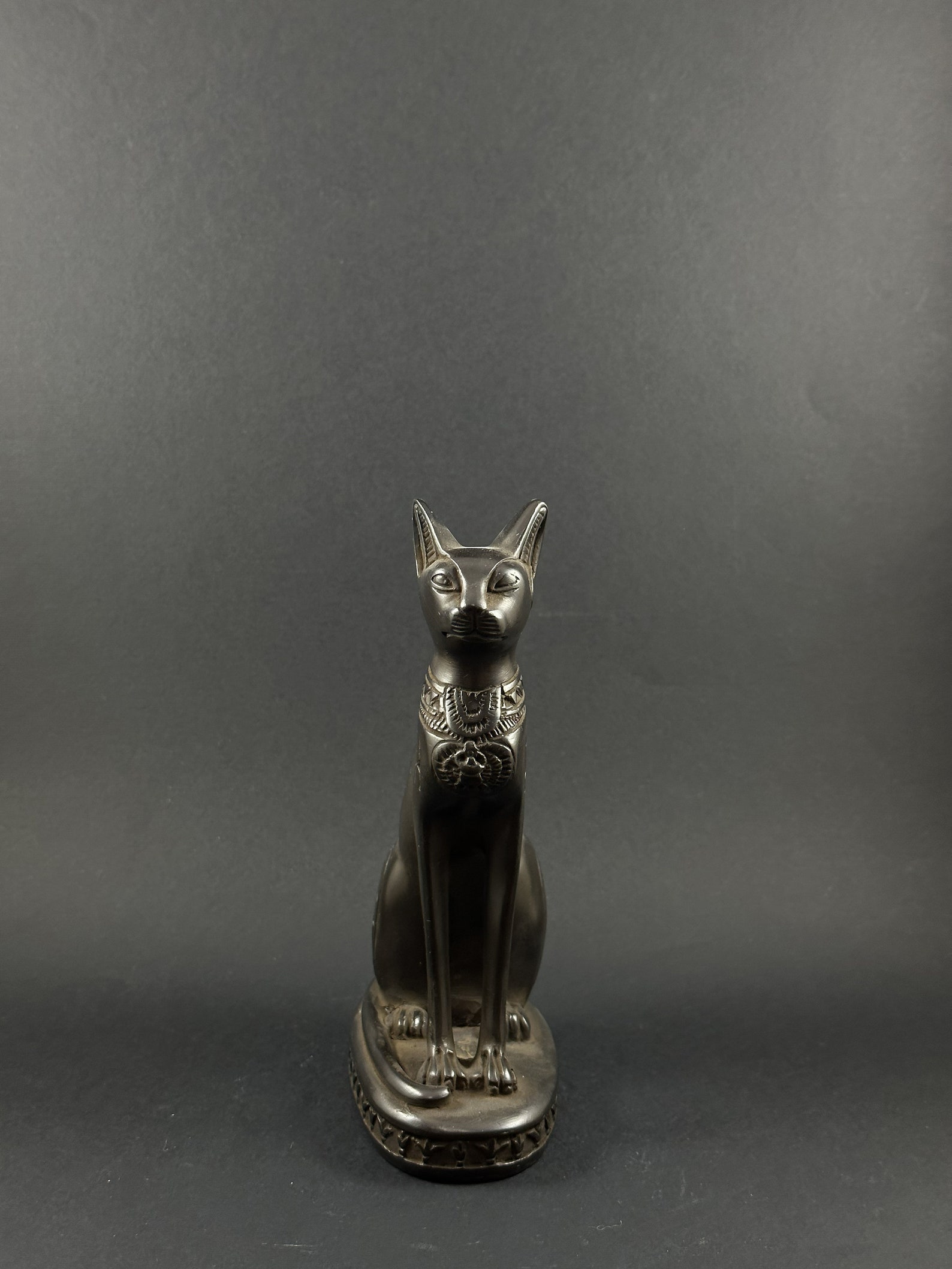 Unique State of Egyptian Bastet Goddess Black Color With Eye of Horus ...