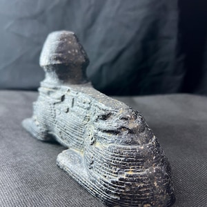 Egyptian Sphinx Statue – Ancient Style Handcrafted Guardian Figurine ...