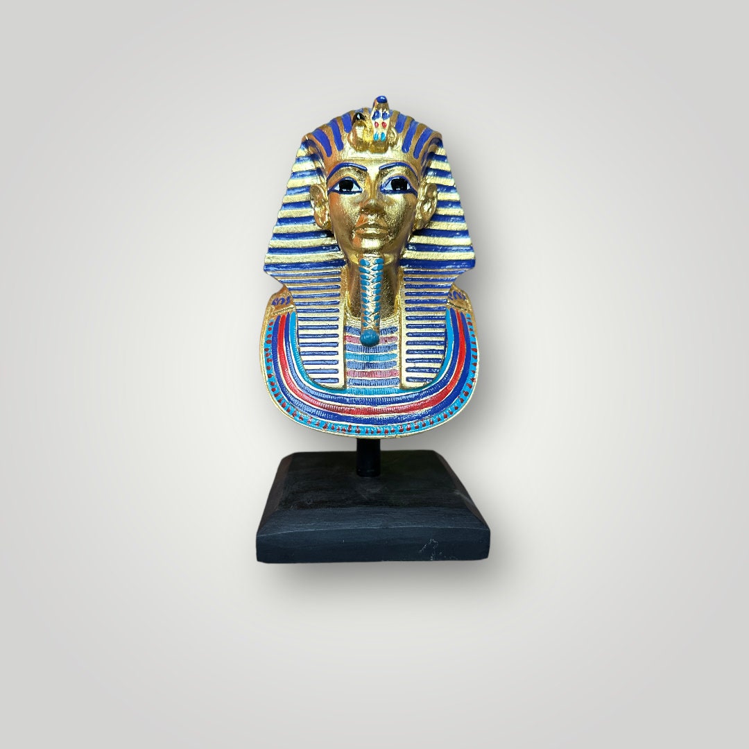 Egyptian Replica King Tutankhamun Mask the Powerful King Made in Egypt ...