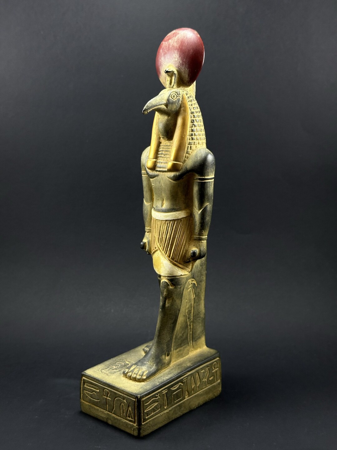 Unique Egyptian Statue of God Thoth God of Knowledge and Wisdom Made of ...