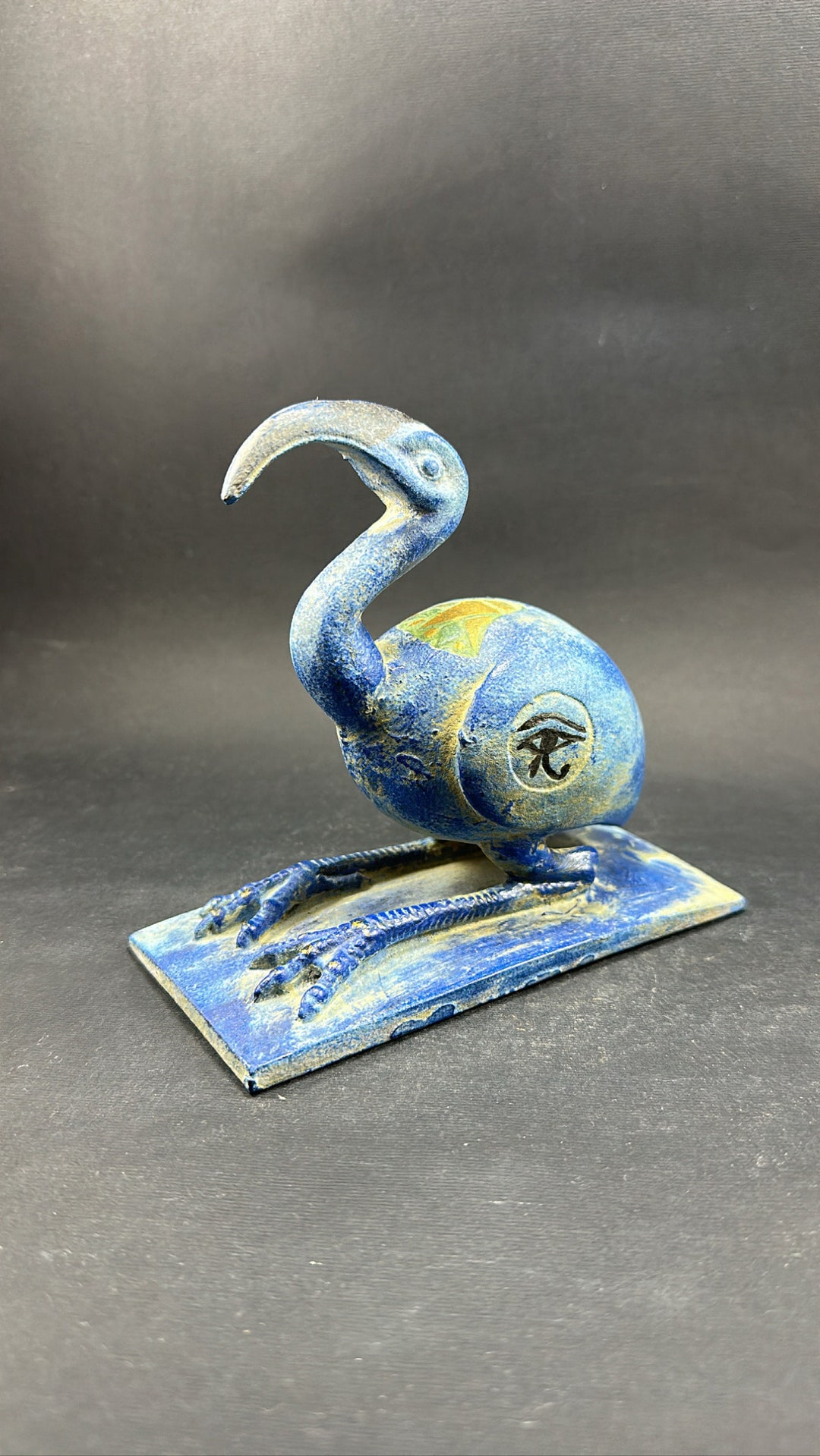 Unique Statue of Ibis Thoth Egyptian Ibis Bird God Thoth Ibis Form God ...