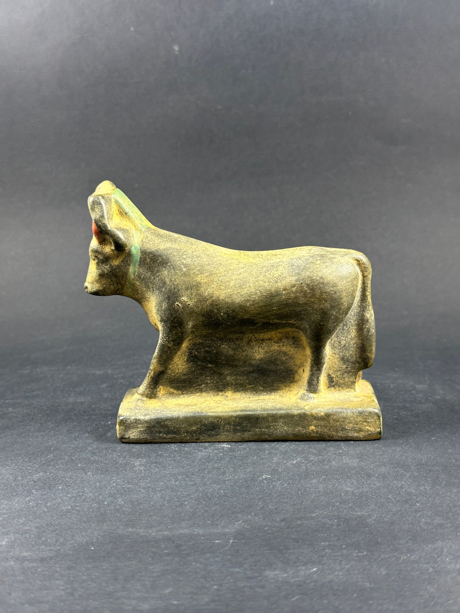 Egyptian Goddess Hathor, Hathor Face With Cow Shape. Hand Carved Hathor ...