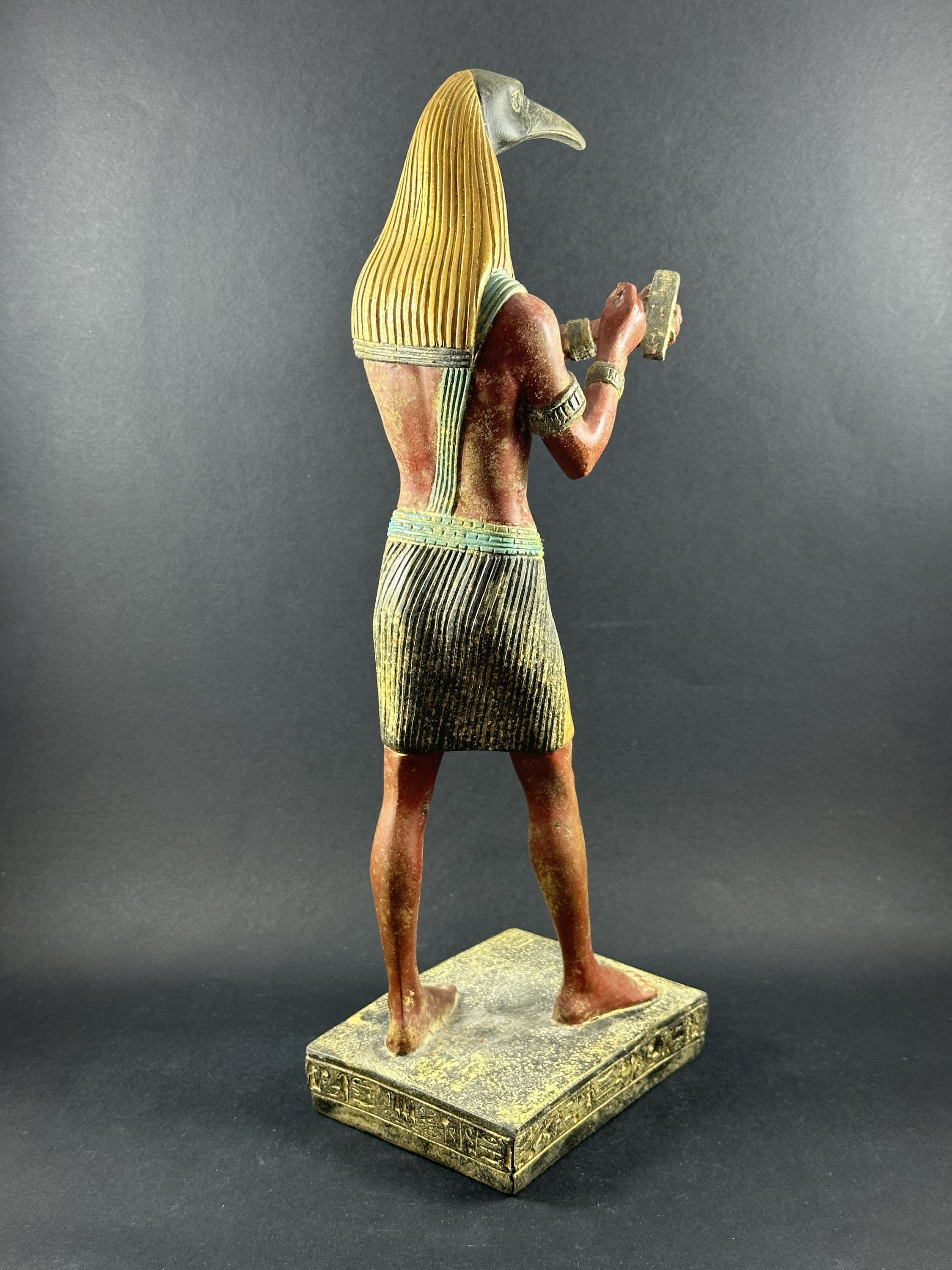 Egyptian God Thoth Statue Deity of Wisdom and Writing in Ancient Egypt ...