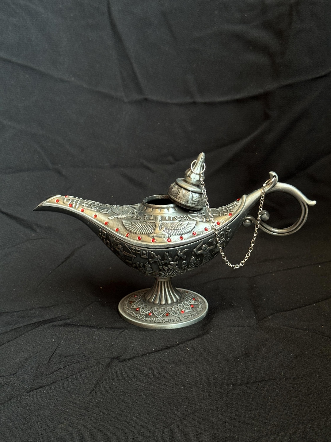 Handmade Aladdin Magic Lamp Genie Lamp Antique Oil Lamp Brass ...