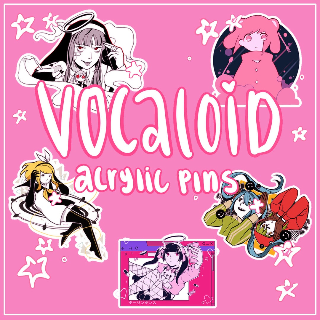 Vocaloid Acrylic Pins - Etsy