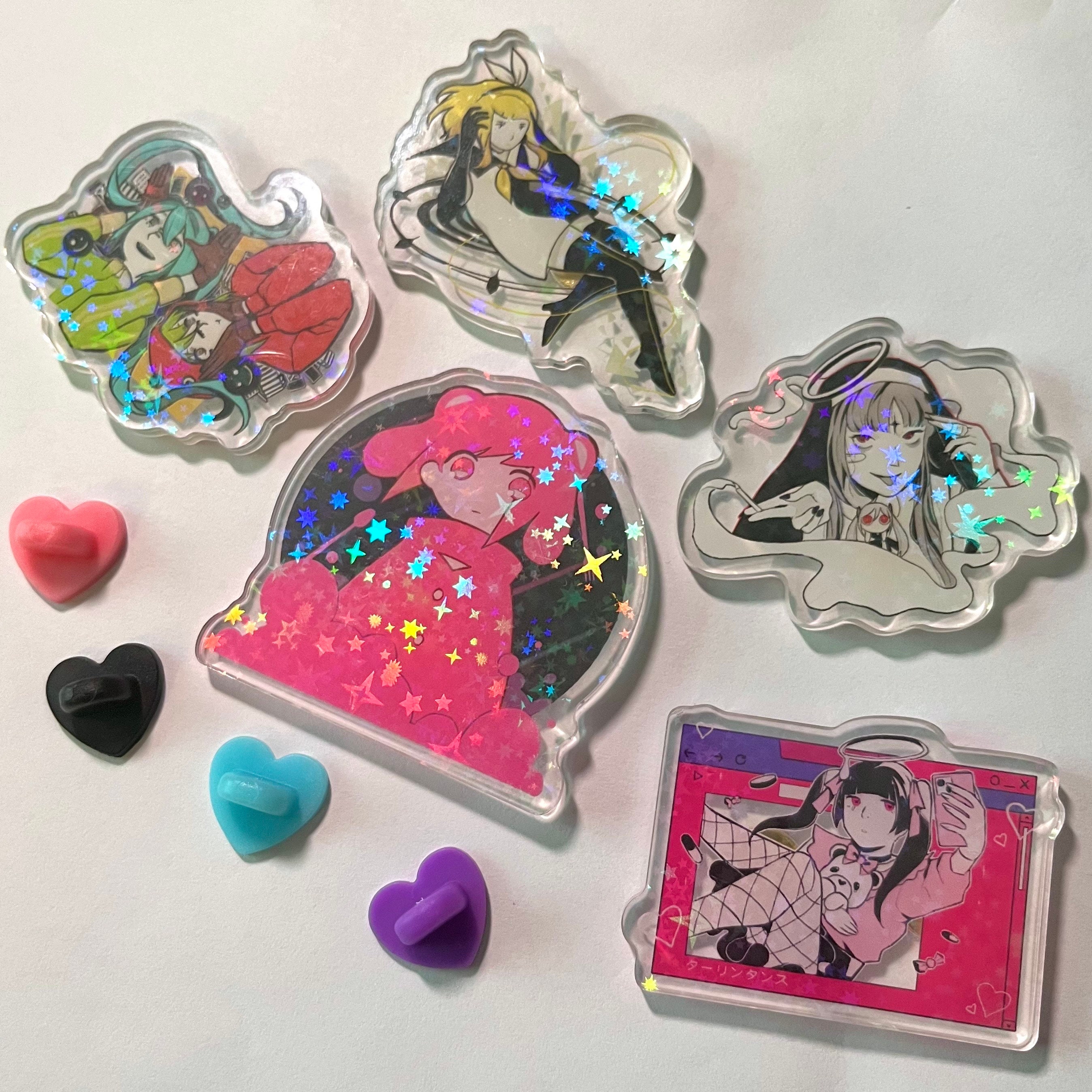 Clearance!! Vocaloid Acrylic Pins - Etsy