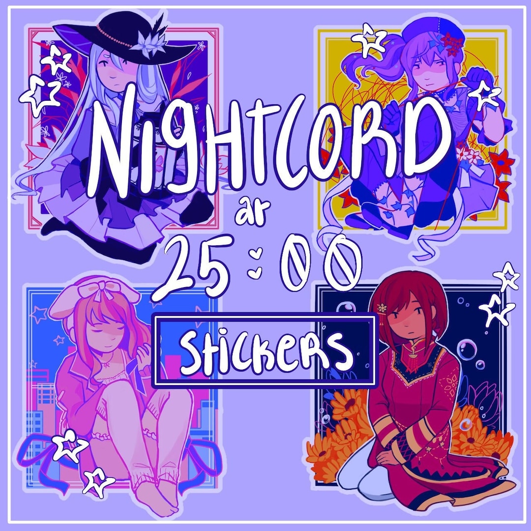 Nightcord at 25:00 Stickers - Etsy