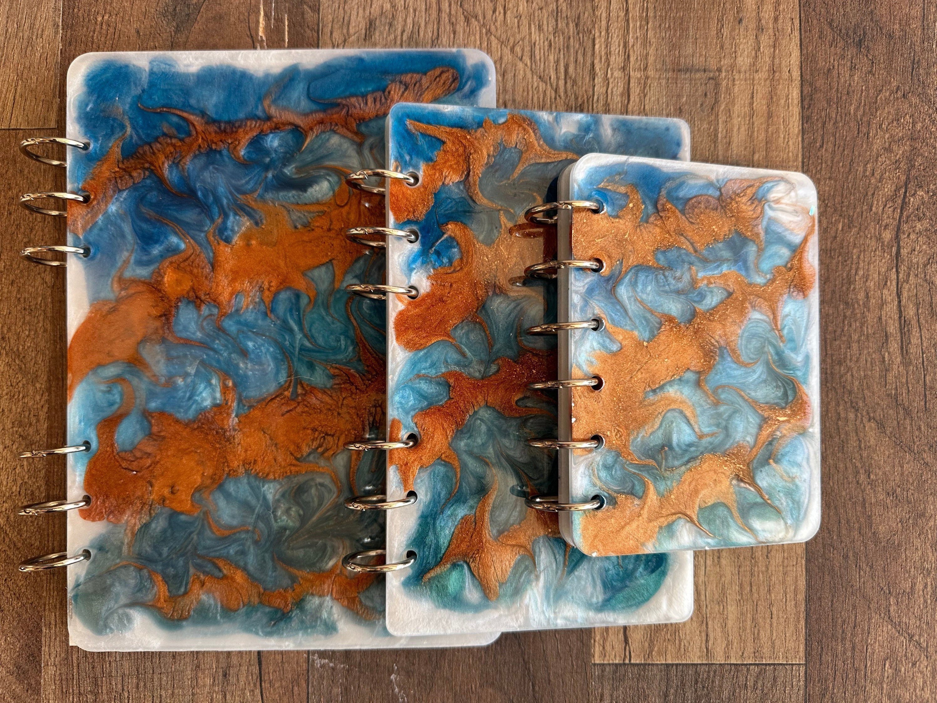 Set of 3 Custom Resin Notebooks for Journaling, to Do List, and ...