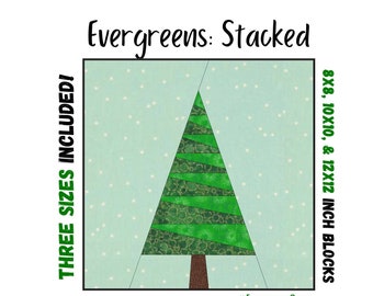 Reindeer Quilt Block Foundation Paper Pieced Digital Pattern - Etsy