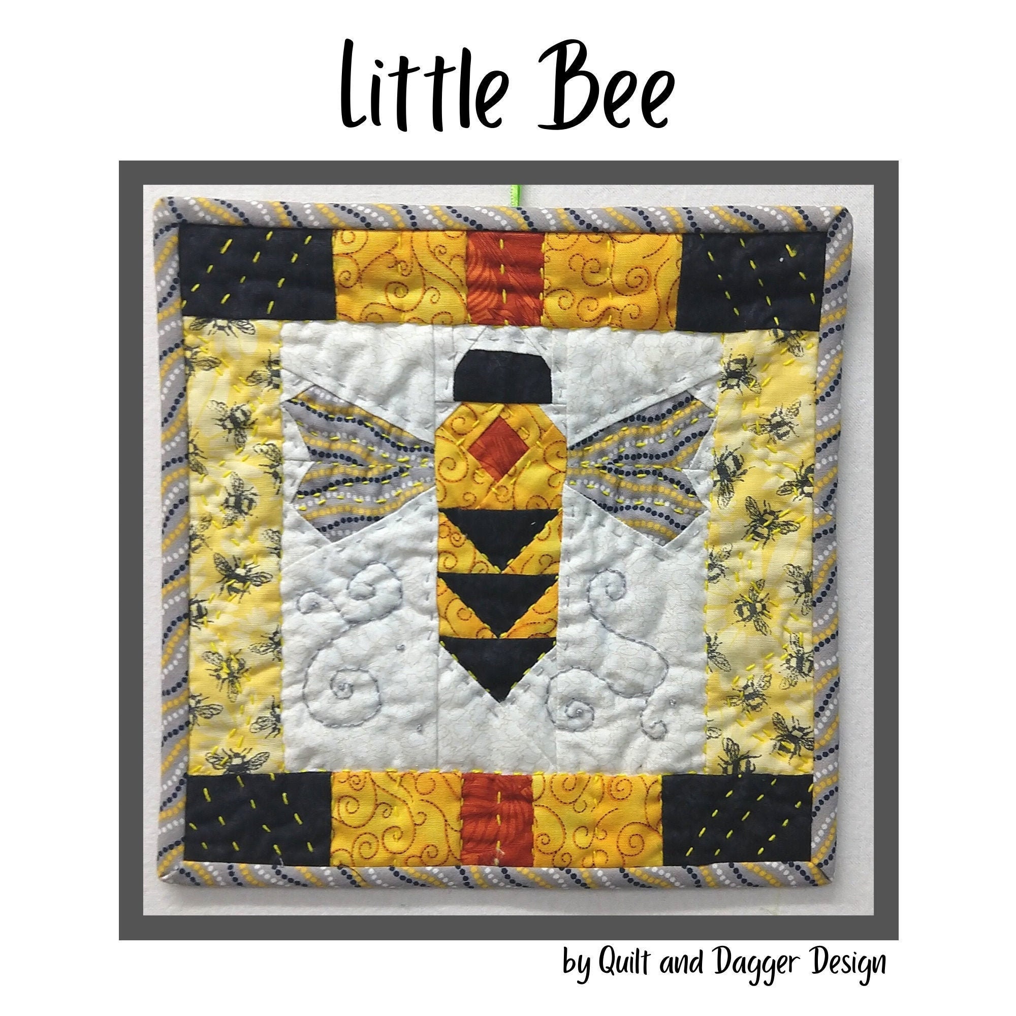 Little Bee Quilt Block - Foundation Paper Pieced Digital Pattern - Etsy