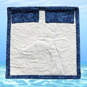 Tails: Whale Mini-quilt Wall Hanging - Etsy