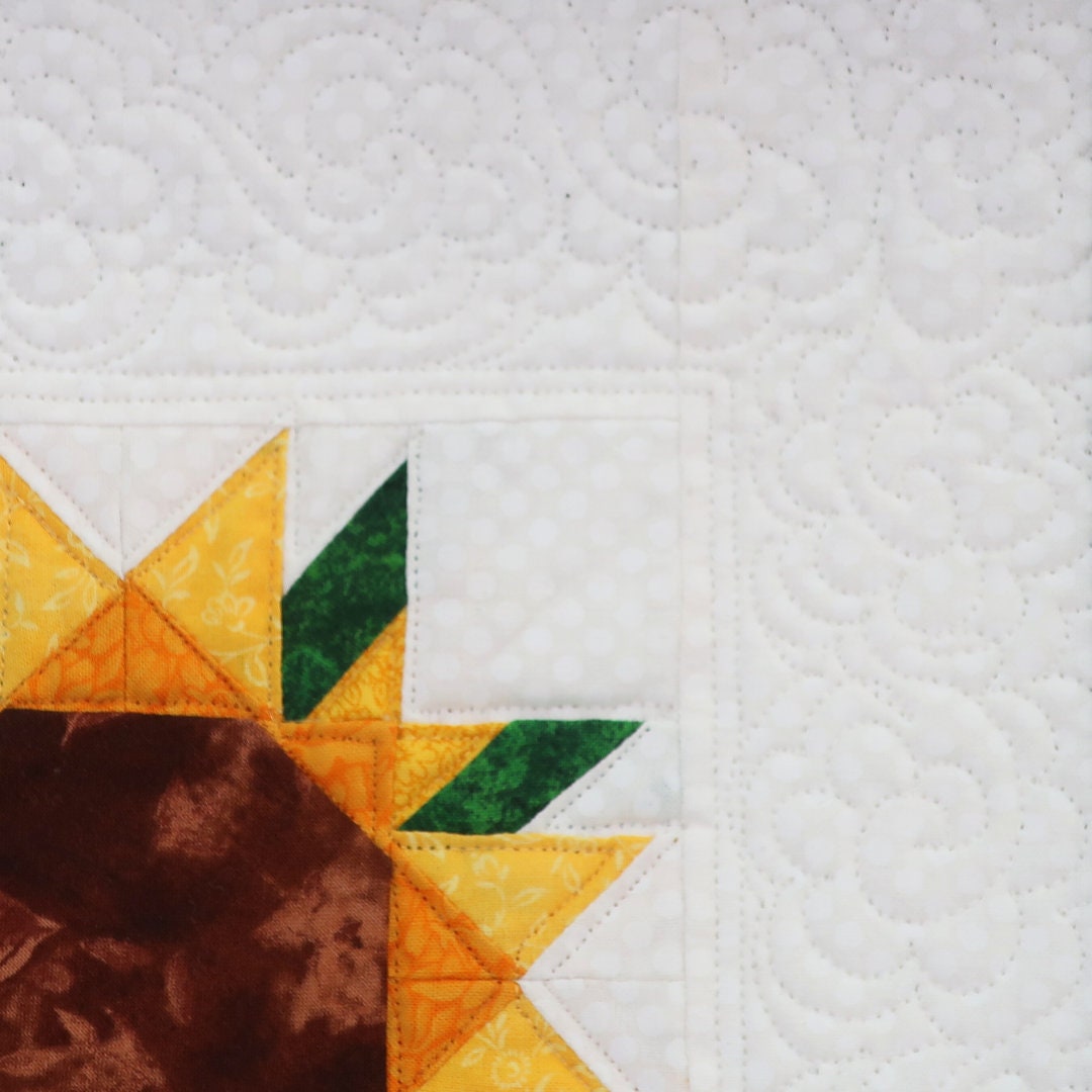 Sunflower Mini-quilt Wall Hanging - Etsy