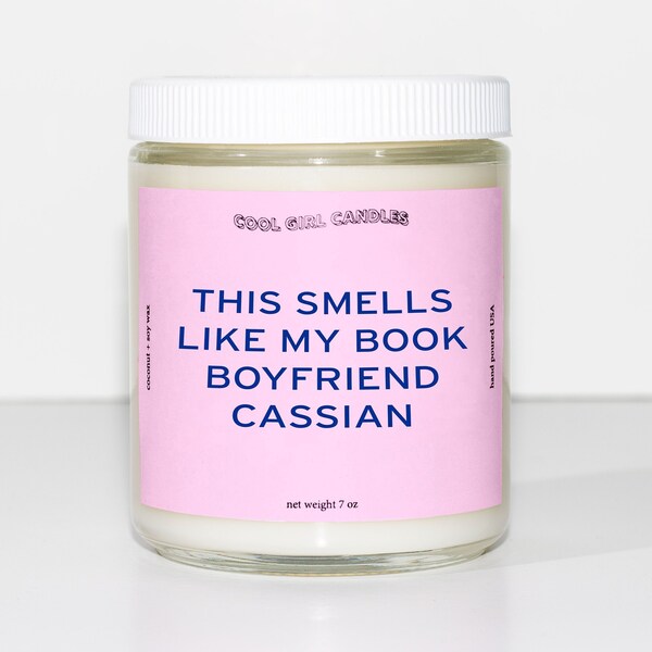 Book Scented Candle - Etsy