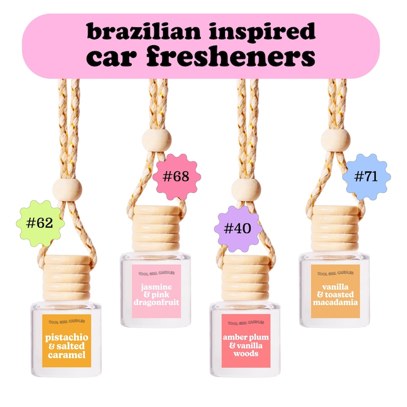 Scented Car Freshener Hanging | Car Diffuser | Cute Trendy Gift | New ...