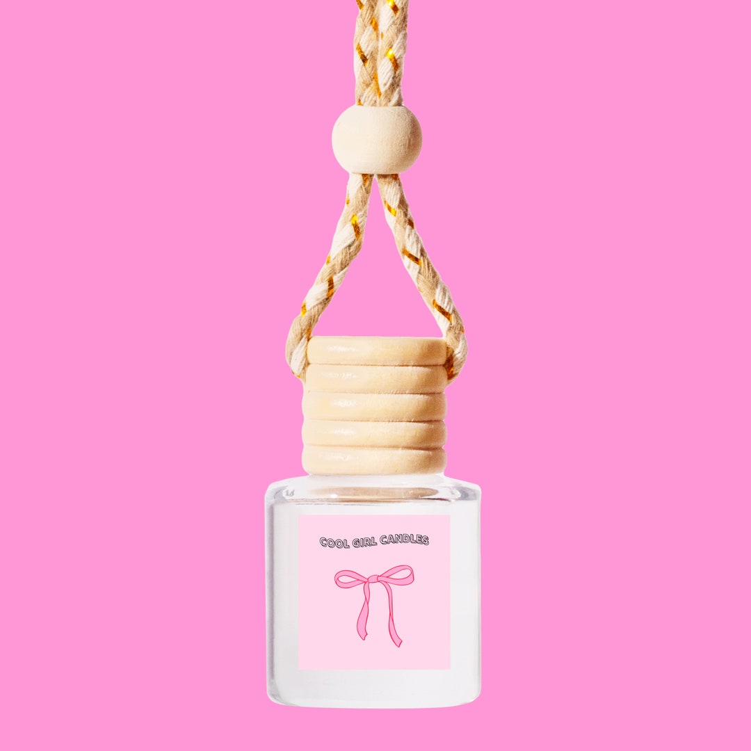 Coquette Aesthetic Bow Car Freshener | Best Friend Gift Coquette Decor ...