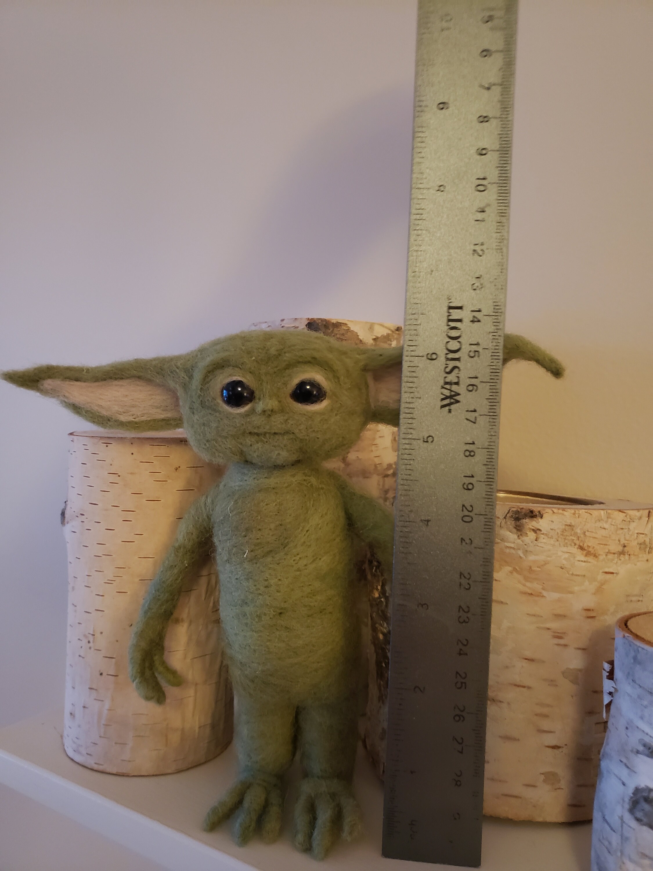 Baby Alien Figure Needle Felted Wool - Etsy