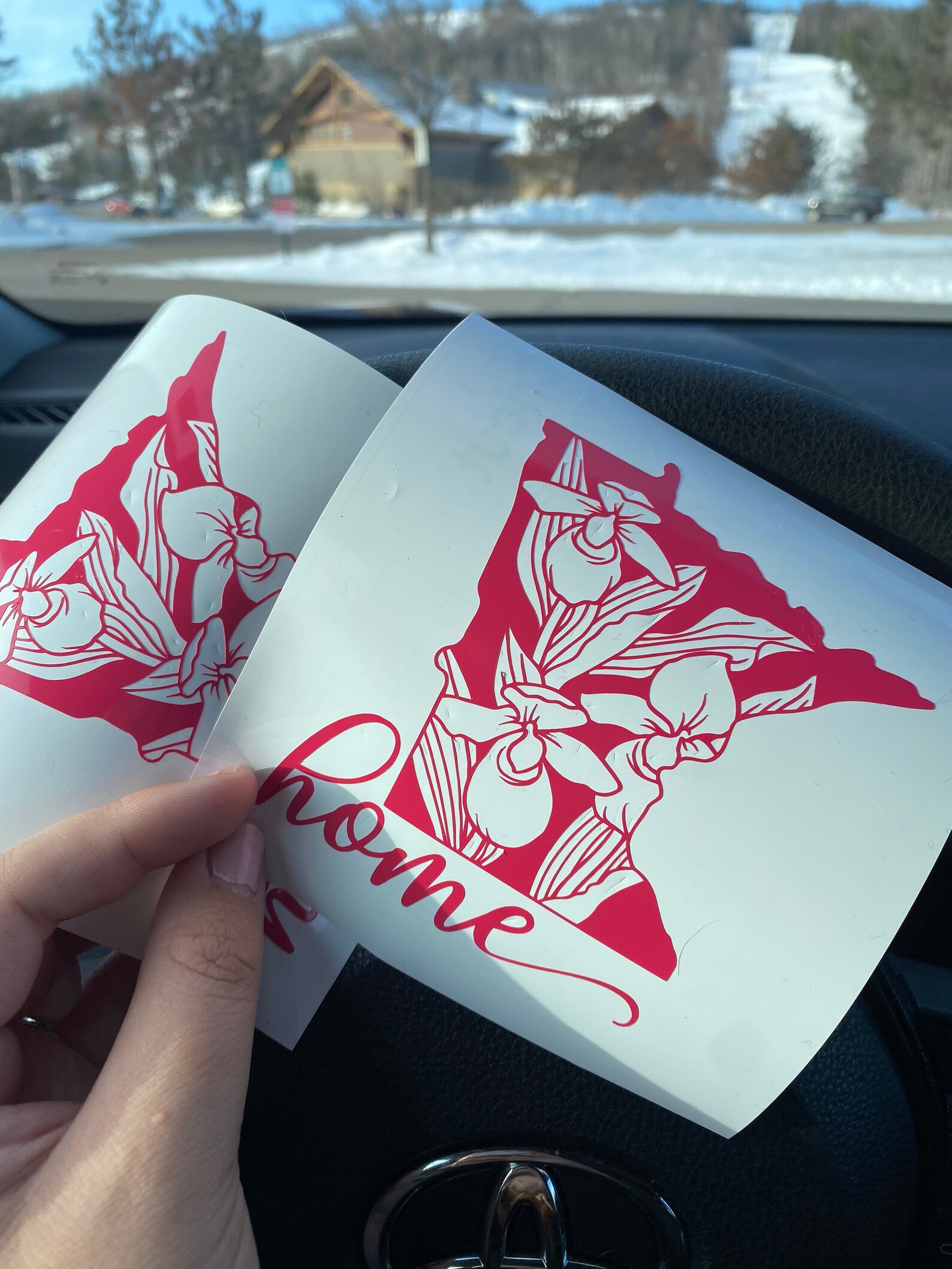 Lady Slipper Decal - Etsy