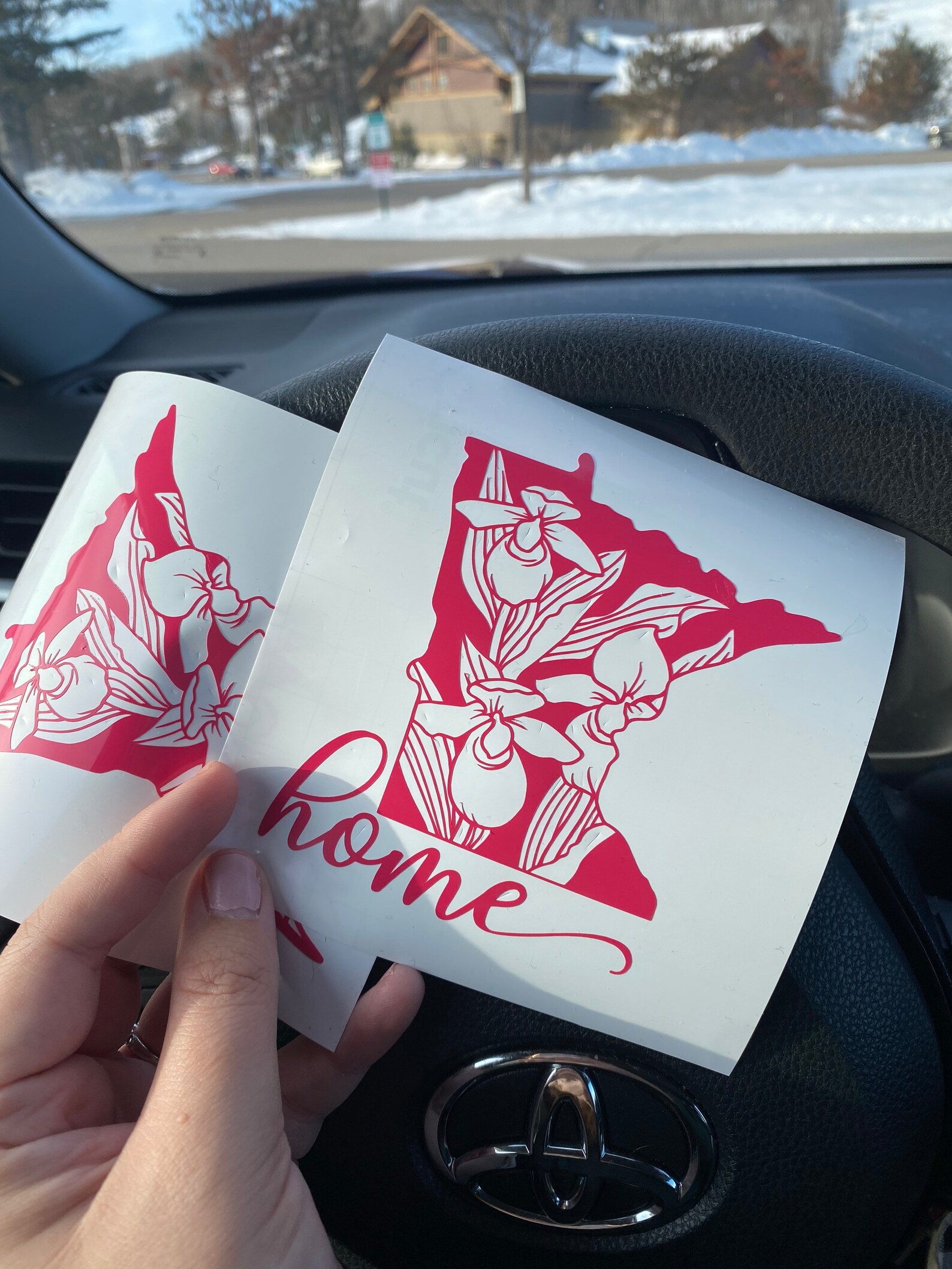 Lady Slipper Decal - Etsy