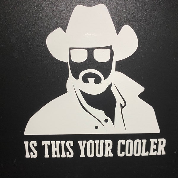 Cooler Decal - Etsy