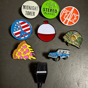 Urban Cowboy BUD License Plate Enamel Pin - Etsy