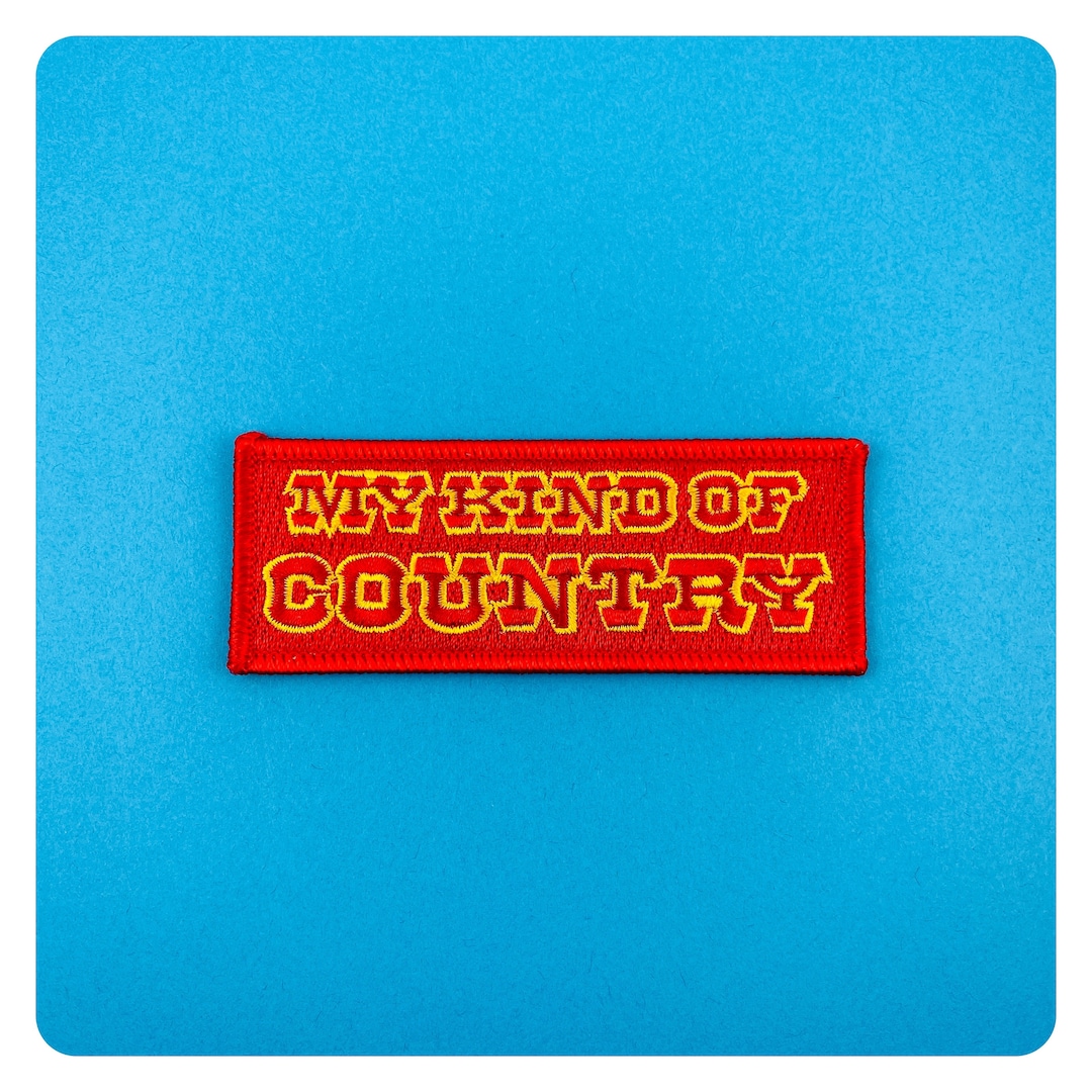 My Kind of Country Music Album Inspired Iron on Patch - Etsy