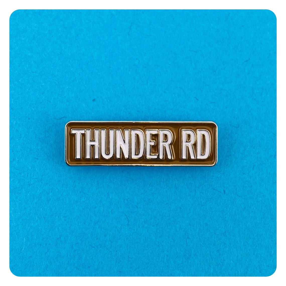 Thunder Road Bruce Springsteen Enamel Pin - Etsy