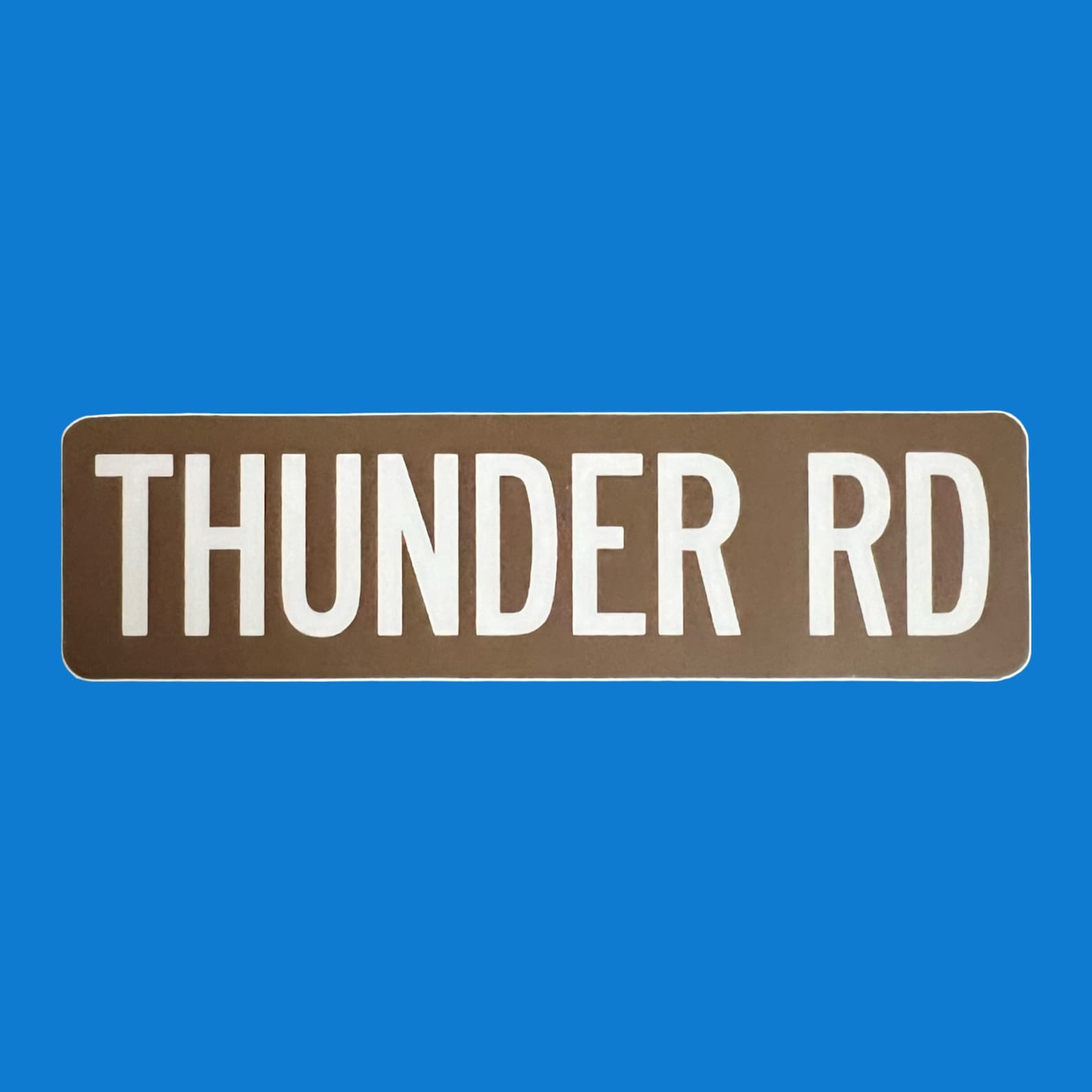 Thunder Road Bruce Springsteen Sticker - Etsy