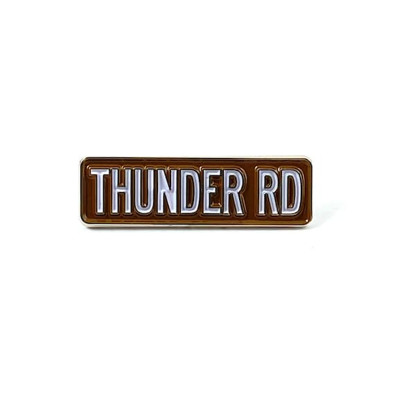 Thunder Road Bruce Springsteen Enamel Pin | Etsy
