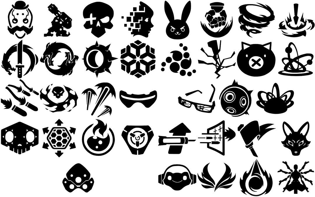 Overwatch Ultimates Decals - Etsy