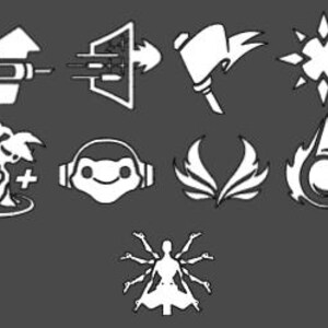 Overwatch Ultimates Decals - Etsy