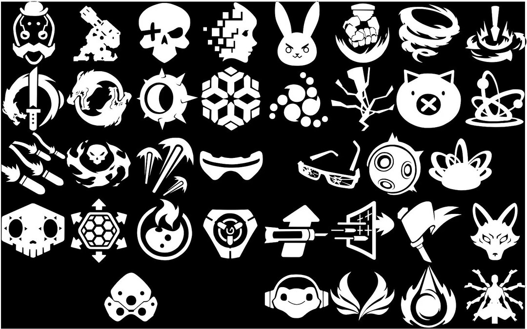 Overwatch Ultimates Decals - Etsy