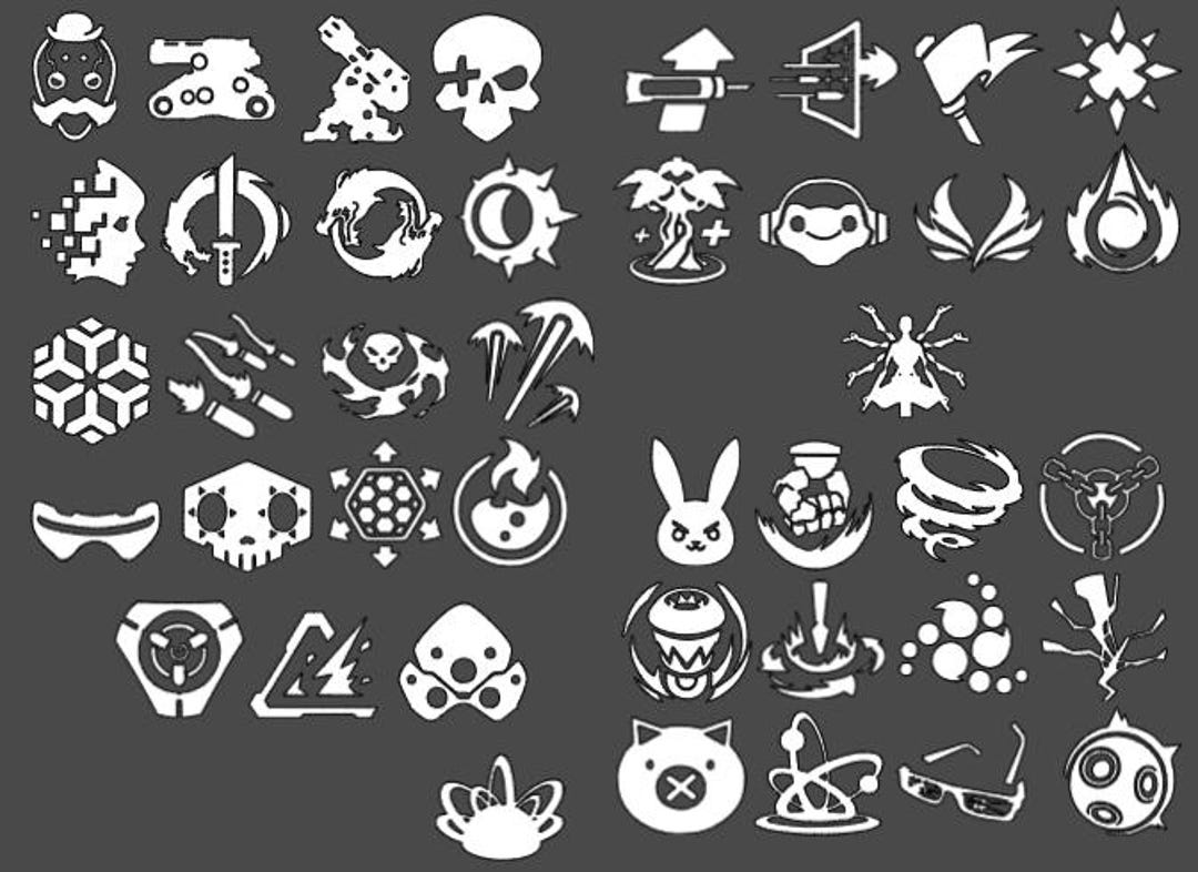 Overwatch Ultimates Decals - Etsy
