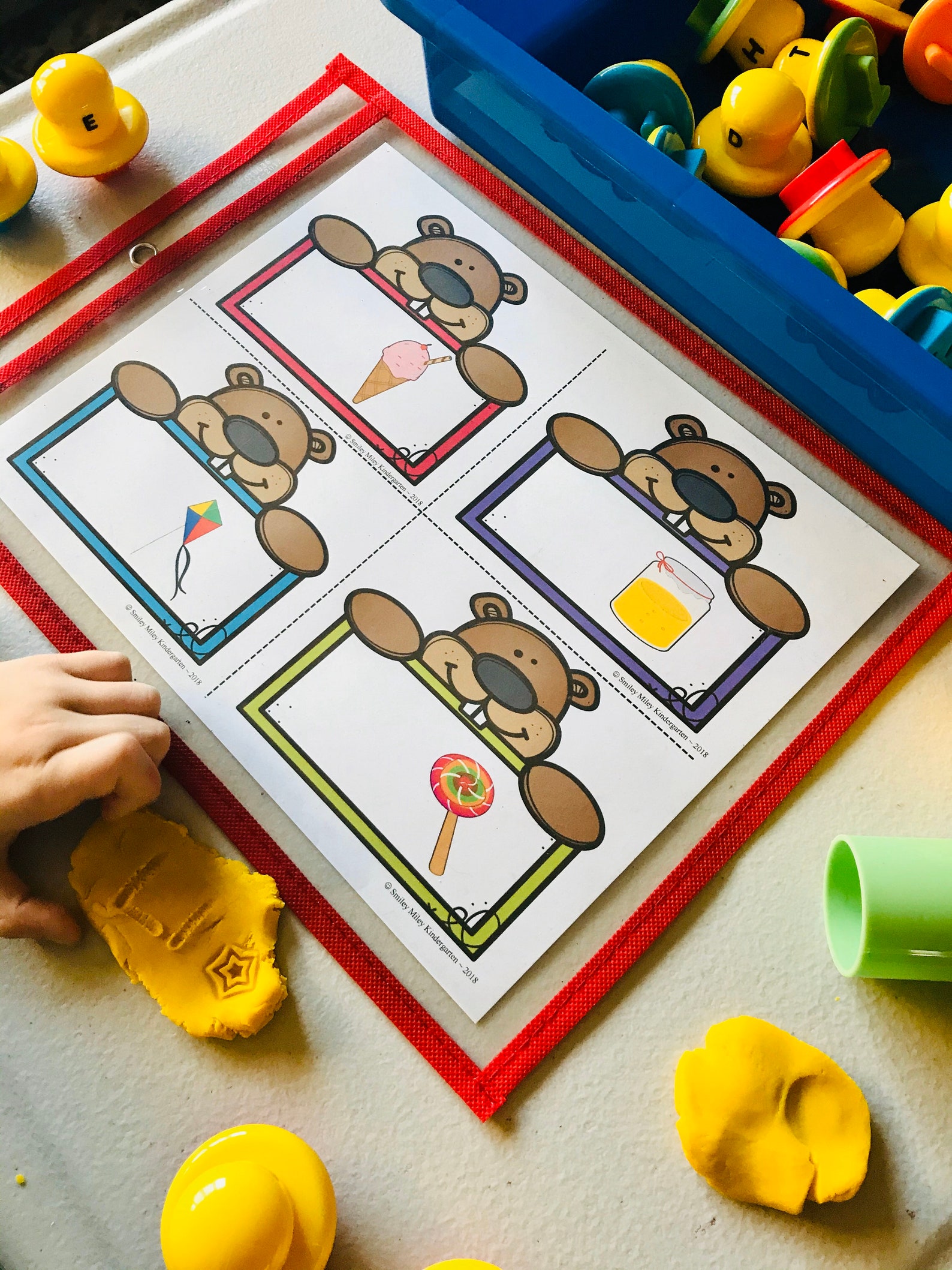 Alphabet Play Dough Mats, Groundhog Day Theme, Toddlers Preschool ...