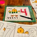 Counting and Numbers Play Dough Tracing Mats, Spring & Easter, Toddler ...