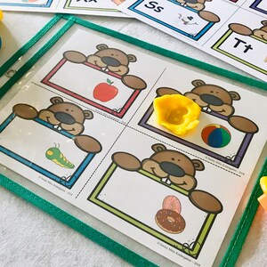 Alphabet Play Dough Mats, Groundhog Day Theme, Toddlers Preschool ...