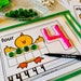 Counting and Numbers Play Dough Tracing Mats, Spring & Easter, Toddler ...