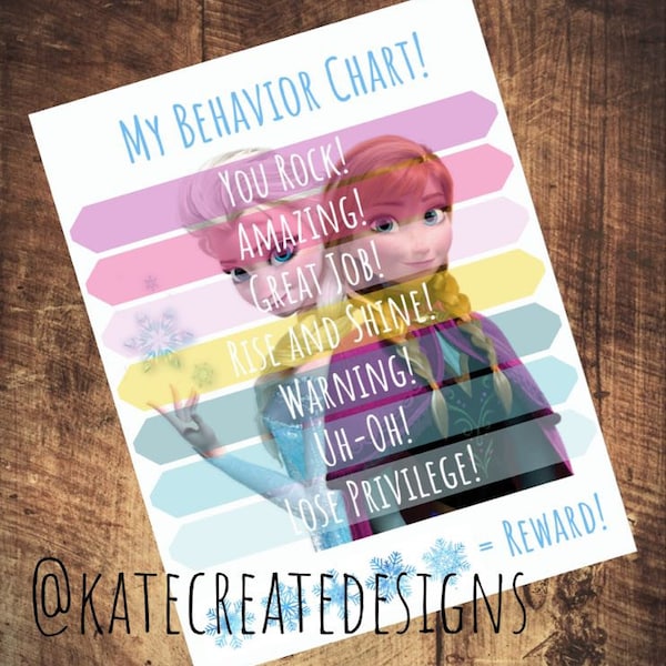 Behavior Charts - Etsy